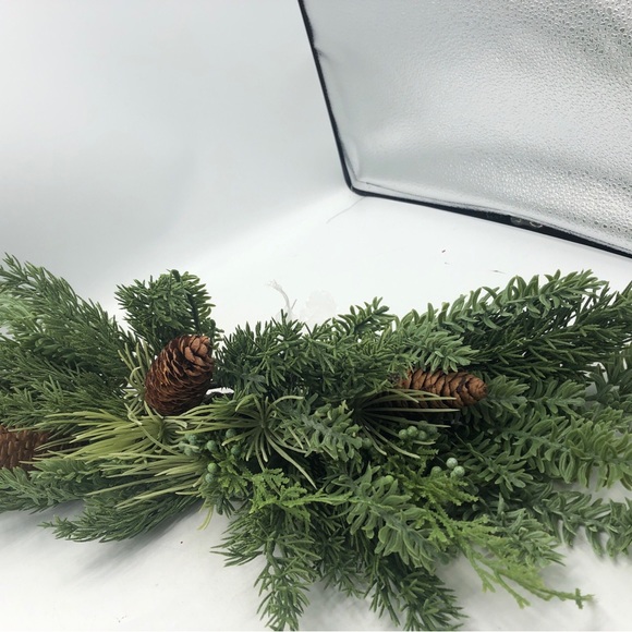 Threshold | Holiday | Threshold Swag Spruce Garland With Green Berries ...
